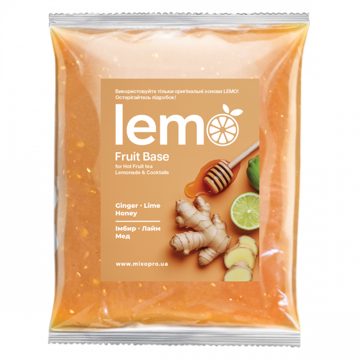 ᐉ Buy Concentrate Ginger-Lime-Honey LEMO 1 kg in Kyiv » ParovozChips